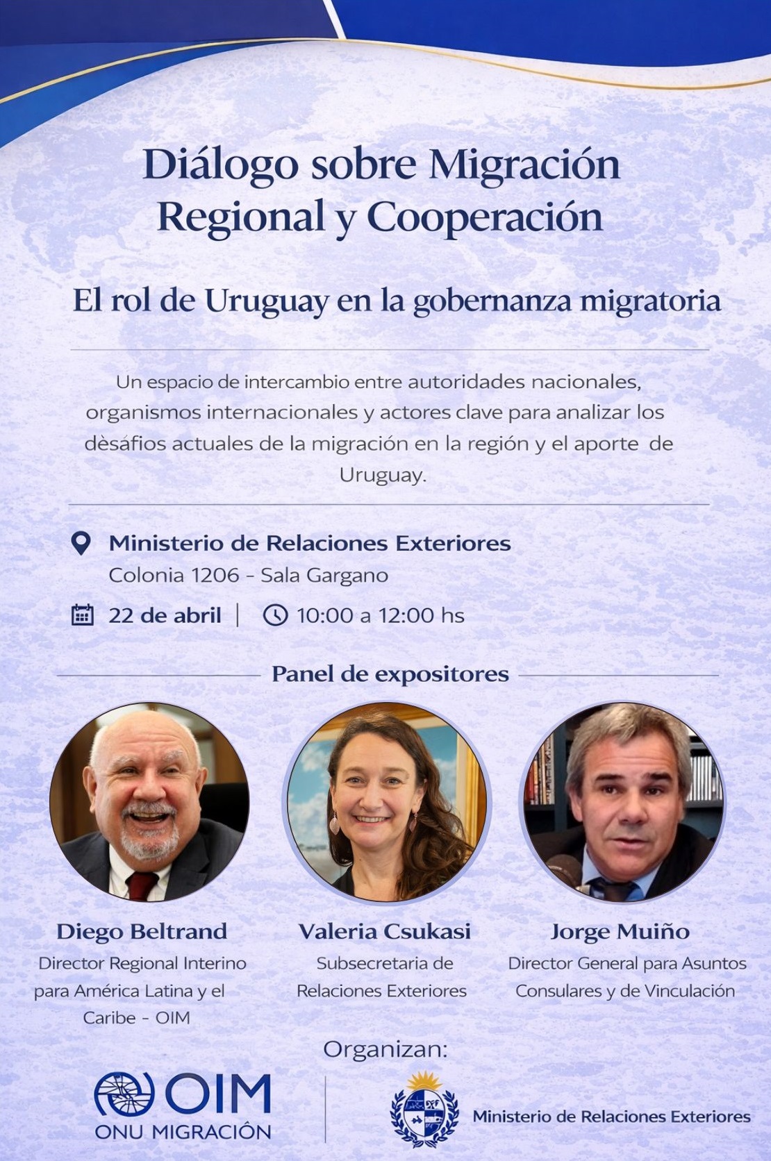 Diálogo Sobre Migración Regional Y Cooperación El Rol De Uruguay En La